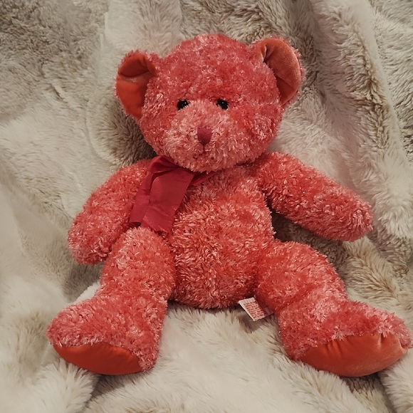 Russ | Toys | Stardust Plush Red Teddy Bear | Poshmark